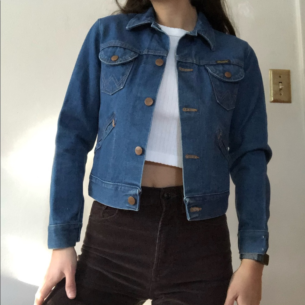 Vintage Wrangler Denim Jacket - Gem